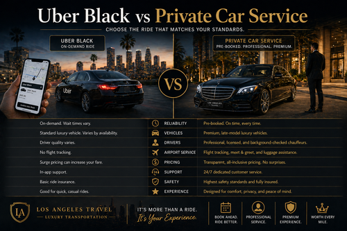 Uber Black vs Private Car Service